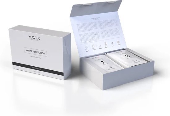 Mavex White Perfection celvernieuwingsmasker set / 2-delige set 10x | bol
