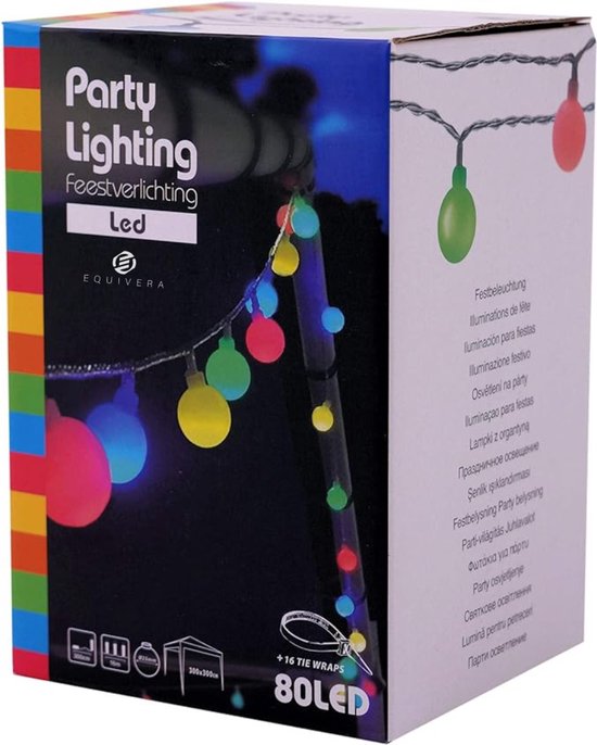 Equivera Partylights voor Buiten - Party Lights Outdoor - Partylights Outdoor -... | bol