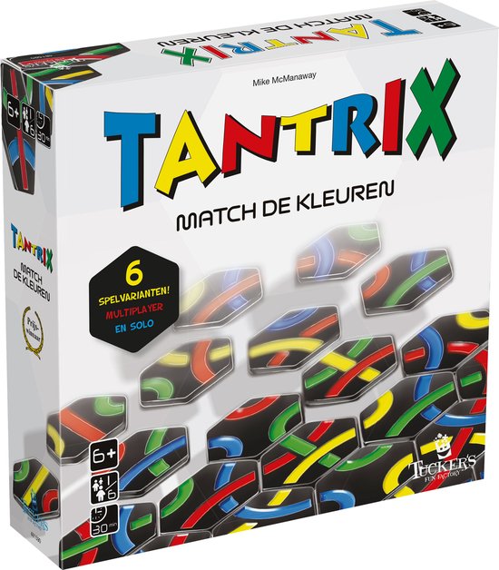 Tantrix spel - educatief bordspel voor 1-6 spelers, multicolor. | Games | bol