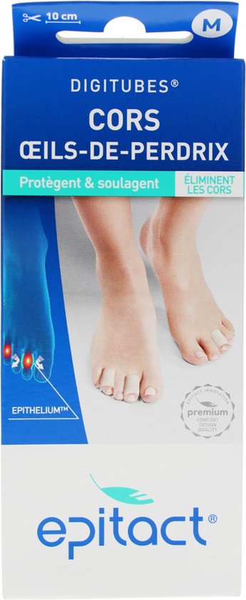 Epitact Digitubes maat M (25mm) - beschermt tenen en vingers - voorkomt ...