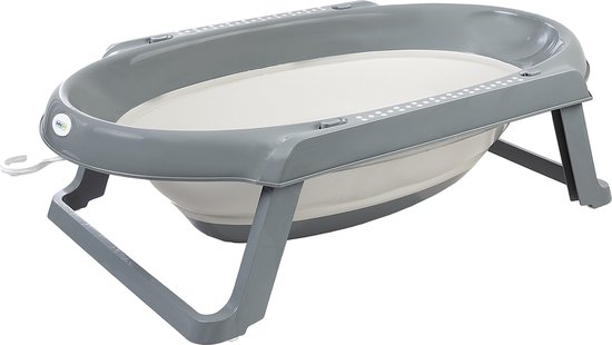 Babyjem Opvouwbaar Badje - Antraciet Grijs | bol