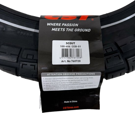 CST Scout Fatbike Buitenband – 4.00x20 (20 Inch) CTC 60TPI | bol