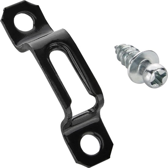 Verbindingsbeslag MODULAR 44 x 106 x 9 mm zwart - Rompverbinder ...