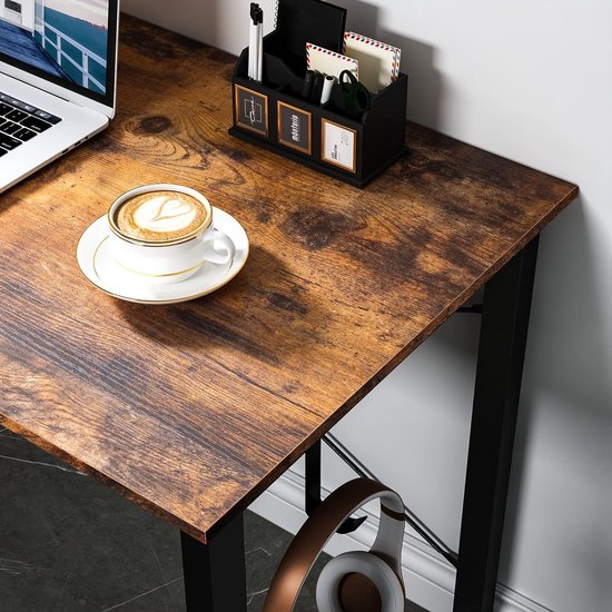 Laptop Tafel met Opbergzak - Kleine Computer Tafel - Bureau voor Thuis ...
