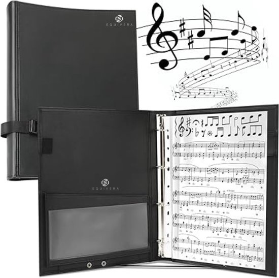 Equivera Muziekmap - Koormap, Zangmap - 24 insteekhoezen, A4, met ...