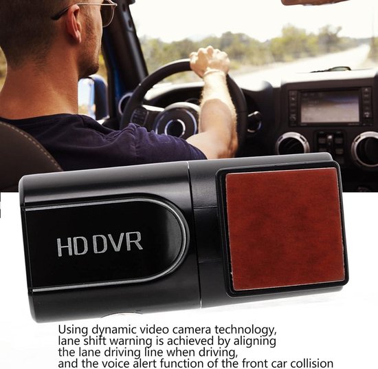 Mrs. Jones Smart Dash Cam Full HD Nachtzicht 120 Graden Groothoek Loop ...
