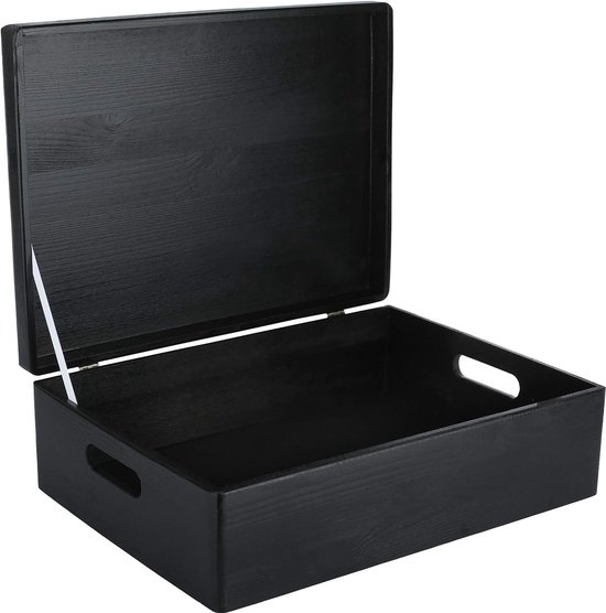 Houten Box - Documenten bewaren - Perfecte maat - 1 stuk - Natuurlijk ...