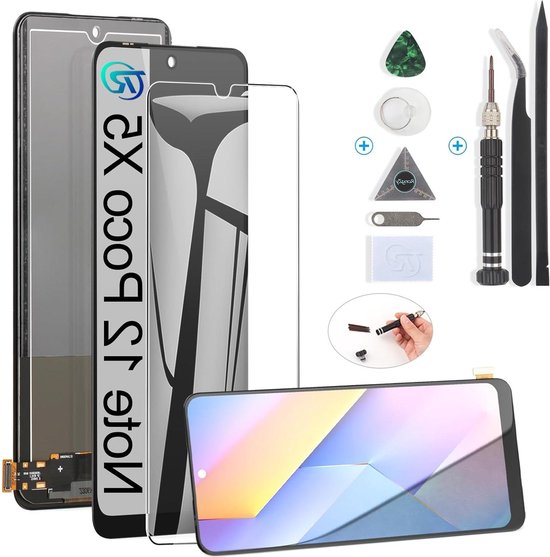 LCD-schermvervanging voor Xiaomi Poco X5 - Xiaomi Redmi Note 12 - 4G/5G touchscreen... | bol