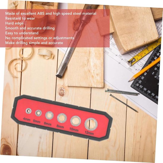 Portable Boor blok gids - Handheld Boorgeleider - Boormal 90 graden ...