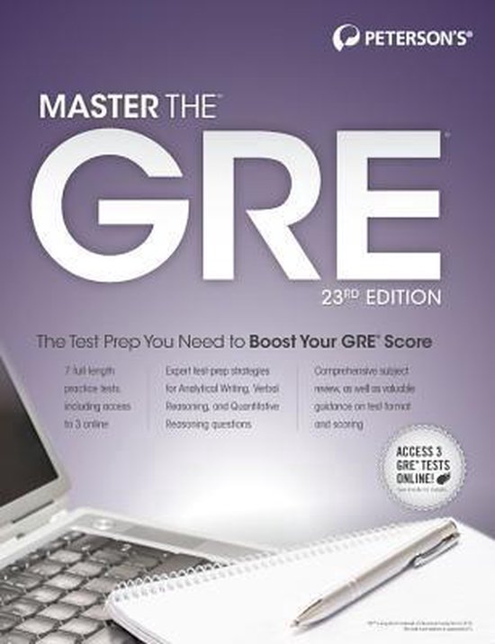 Master the Gre, 23rd Edition | 9780768939613 | Margaret Moran | Boeken | bol