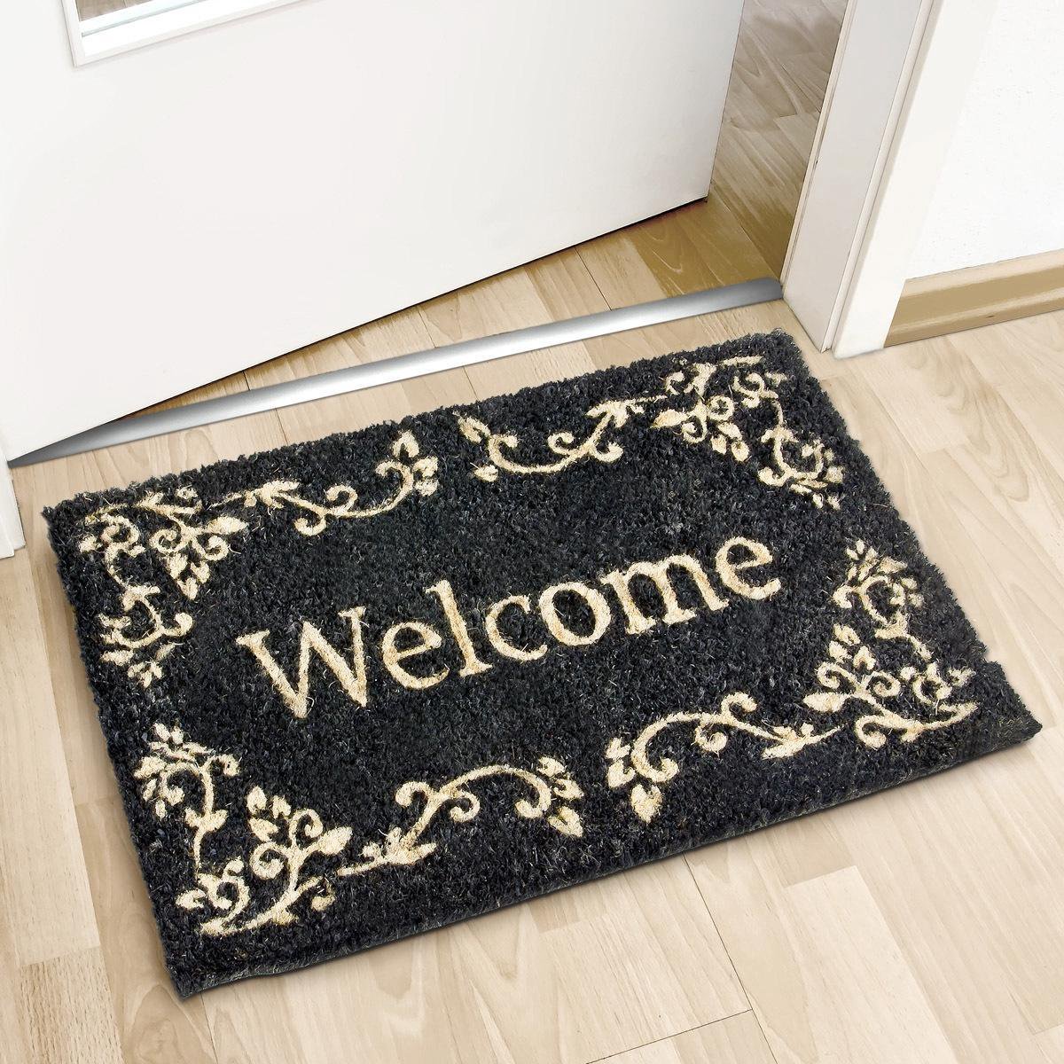 bol.com | relaxdays deurmat kokos Welcome, droogloopmat, voetveger ...