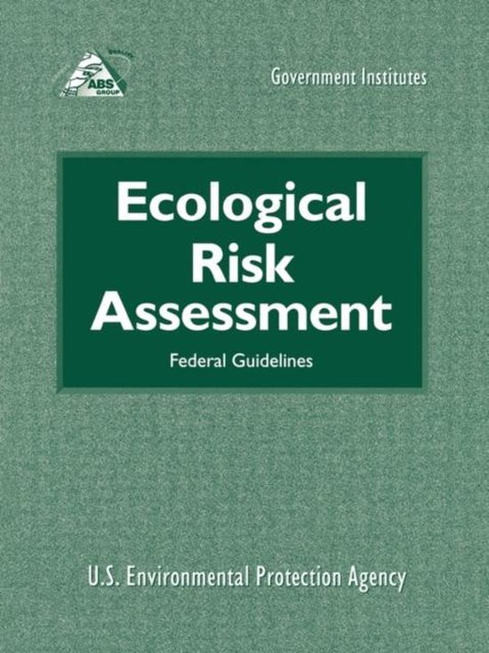 Ecological Risk Assessment | 9780865876934 | Environmental Protection ...