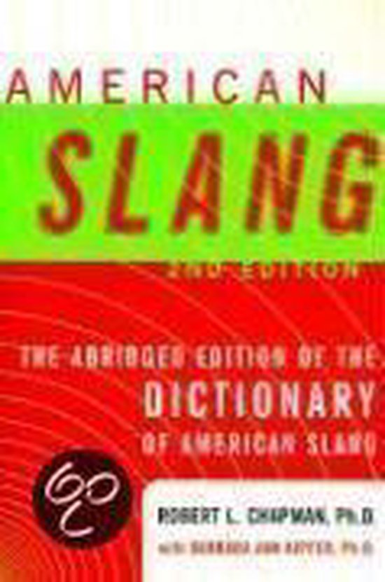 American Slang, Barbara Ann Kipfer | 9780062732934 | Boeken | bol