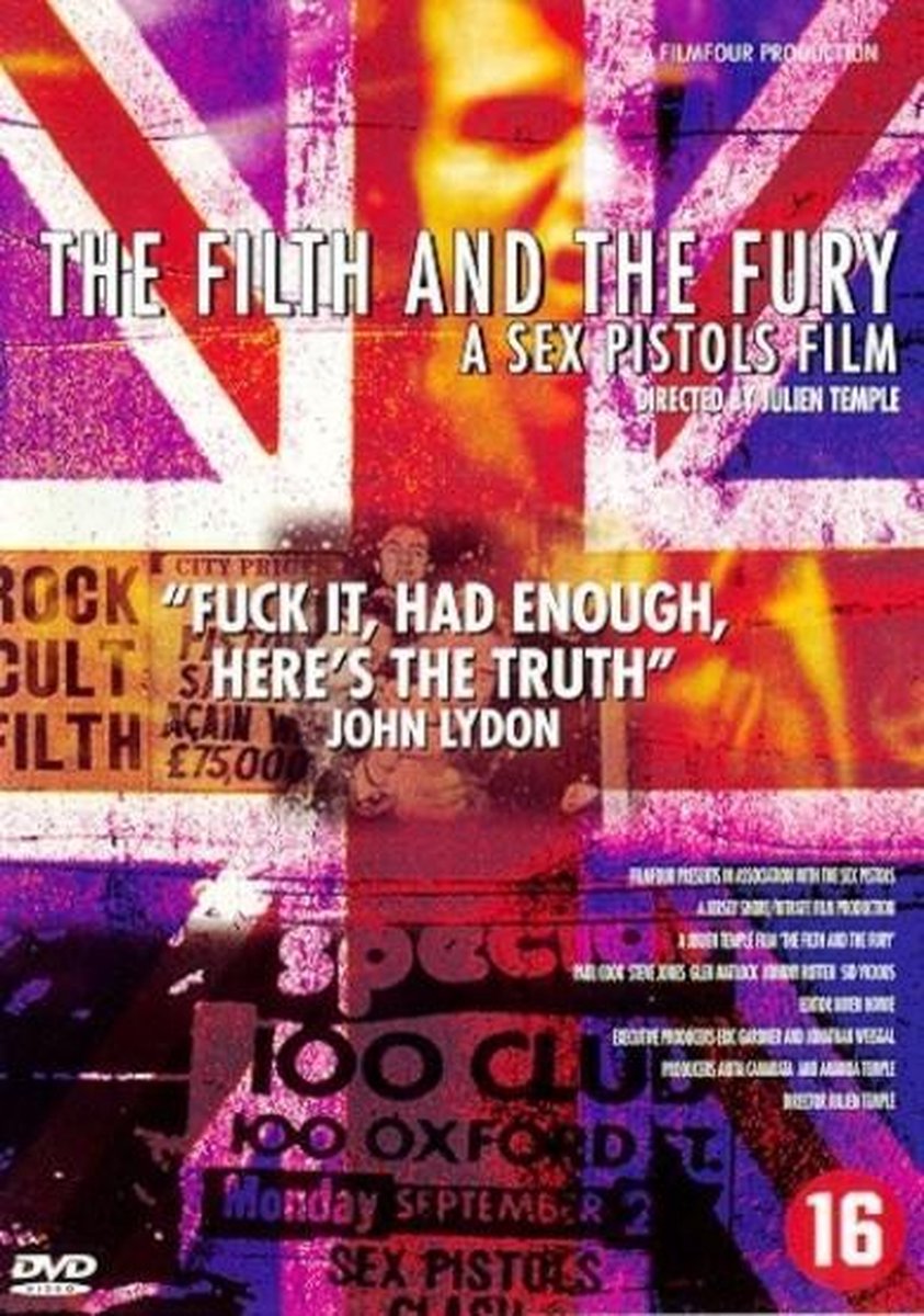 Filth And The Fury A Sex Pistols Film Dvd Paul Cook Dvds