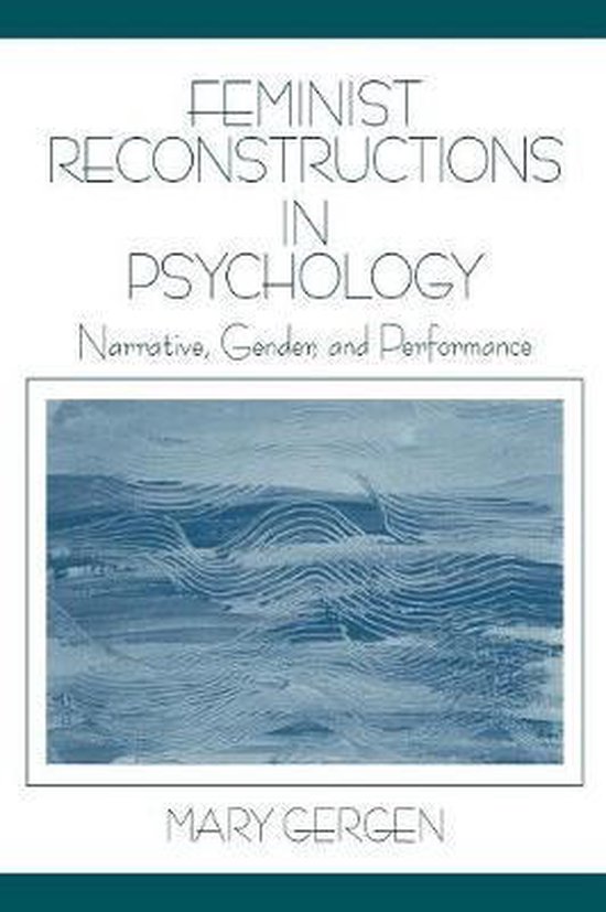 Feminist Reconstructions In Psychology 9780761911517 Mary Gergen