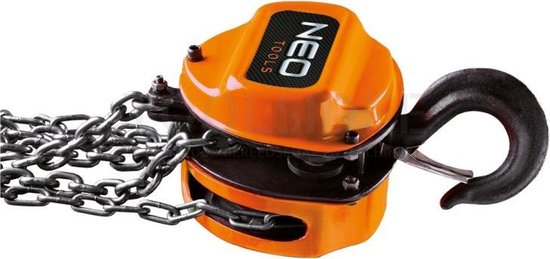 Neo Tools Kettingblok 5T Lengte 3mtr CE En TUV M+T | bol