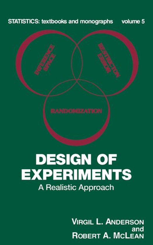 Design of Experiments (ebook), Virgil L. Anderson | 9781351455800 ...