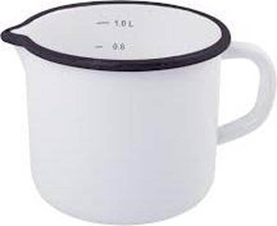 maatbeker emaille 1 liter | bol