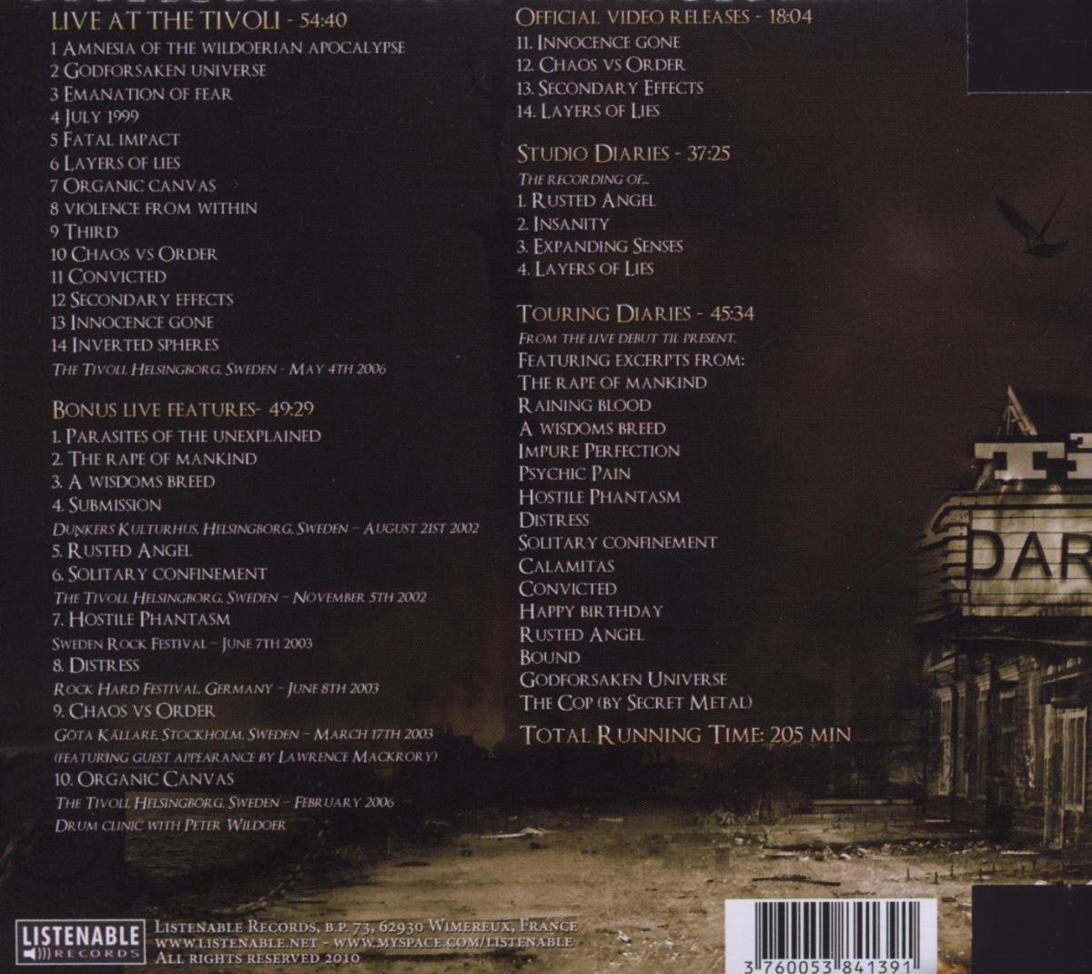 Layers Of Live, Darkane | CD (album) | Muziek | bol.com