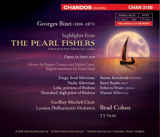 Pearl Fishers, Opera North Orchestra | CD (album) | Muziek | bol.com