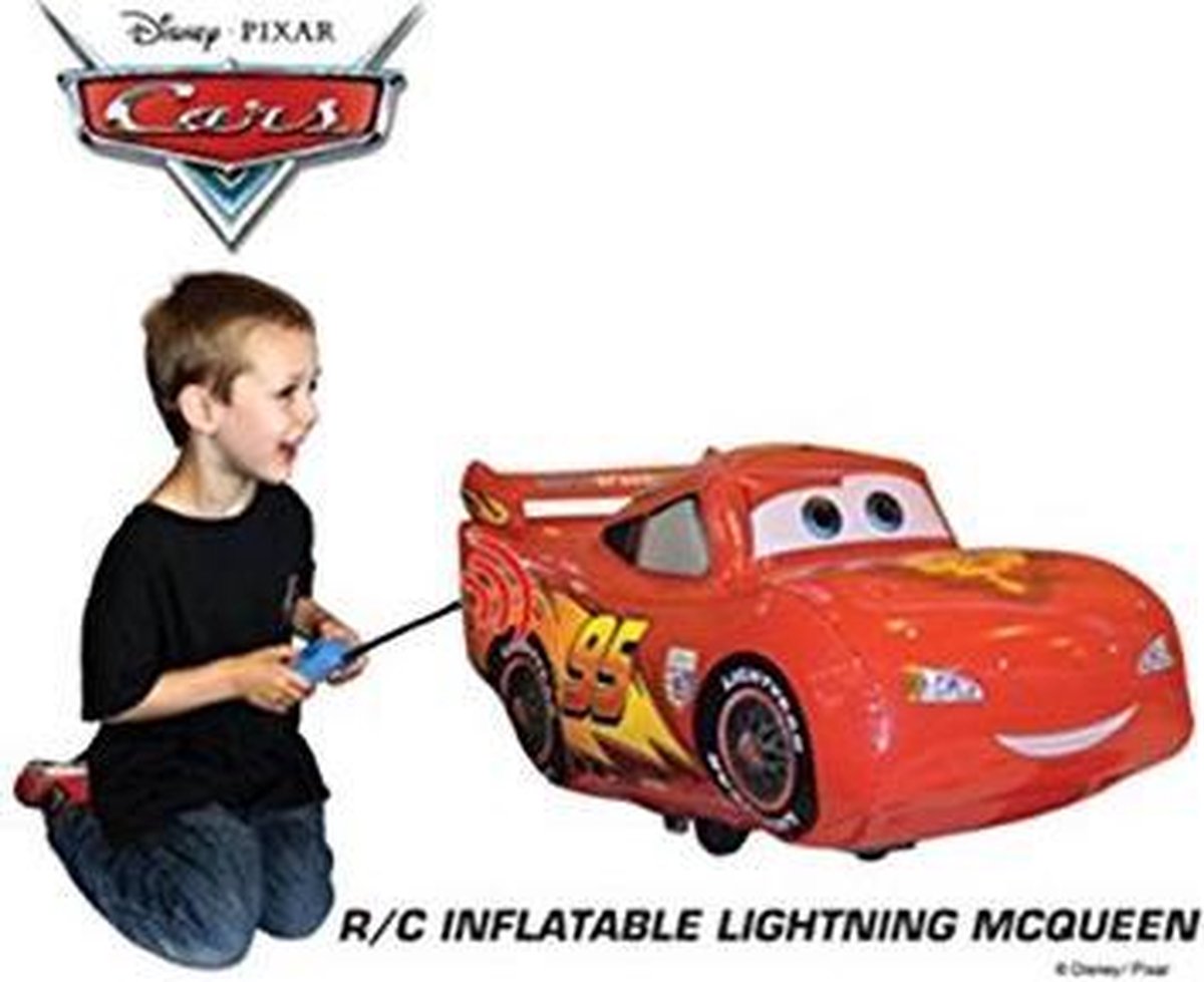 Disney Cars Inflatable Radio Controlled Lightning McQueen | bol.com