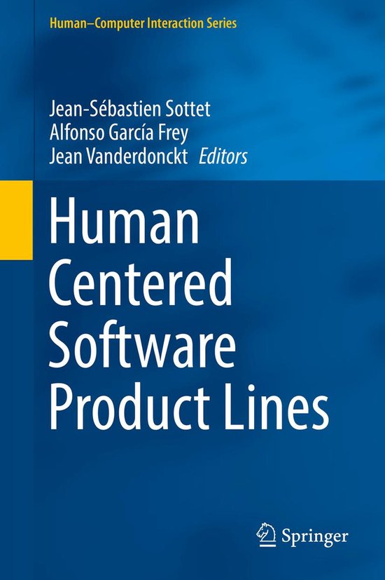 Human–Computer Interaction Series - Human Centered Software Product Lines (ebook) |... | bol