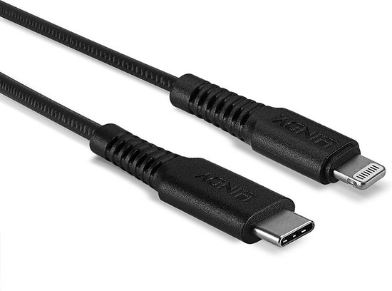 USB Cable LINDY 31286 Black | bol
