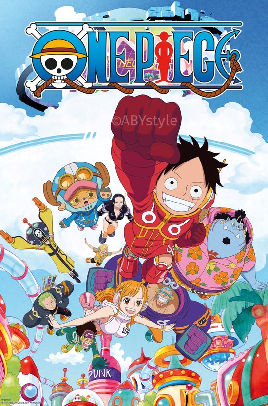 Poster One Piece Egghead Cover 61x91,5cm | bol
