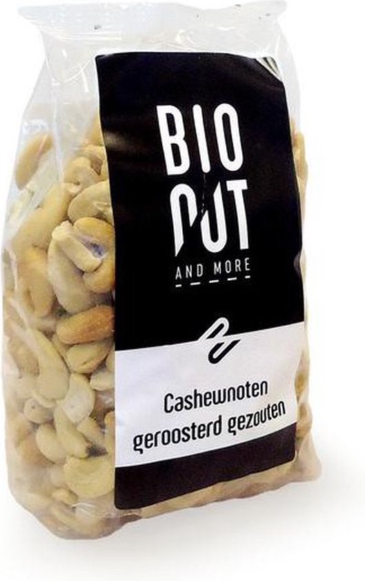 Bionut Biologische Cashewnoten Geroosterd 500GR | bol