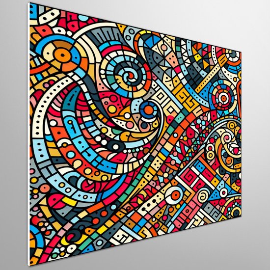 Pop art mos schilderij | Mozaïek van natuurlijke schoonheid: de pop art ...