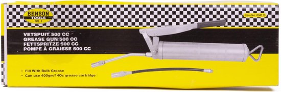 Benson Vetspuit 500 cc - Flexibele Slang en Vaste Tuit - Voor 400g ...
