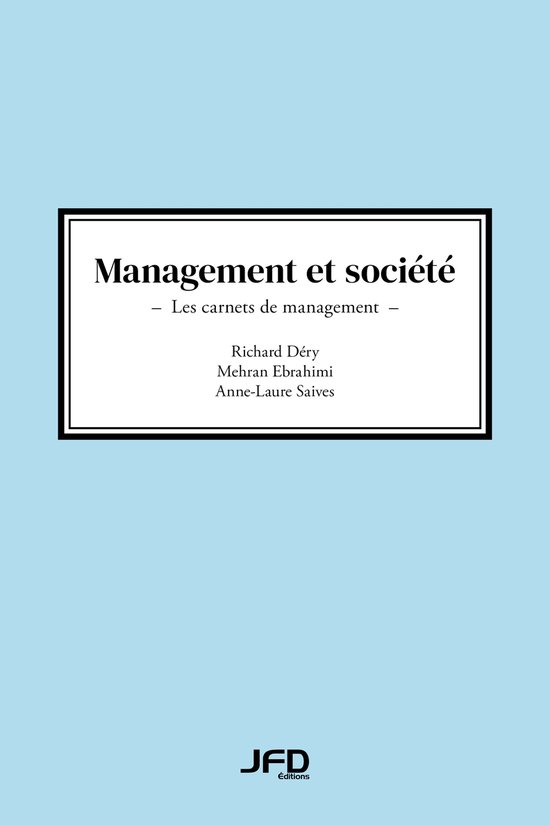 Management et société (ebook), Richard Dery | 1230005770236 | Boeken | bol