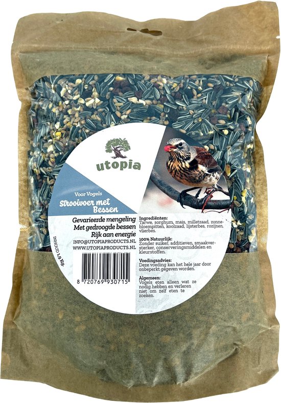 Utopia Strooivoer Met Bessen 1,9 KG | bol