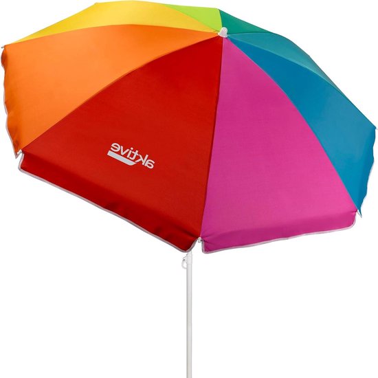 Strandscherm met UV-beschermingsfilter 180 cm - opvouwbaar - Active ...