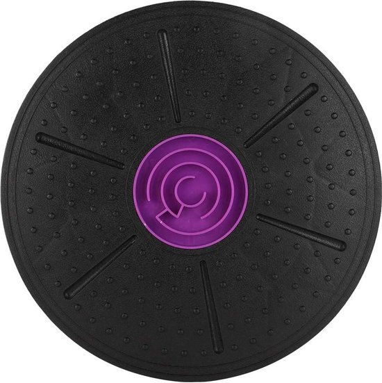 Purple Yoga Balance Board Rotation Body Movement - Paddling Fitness ...