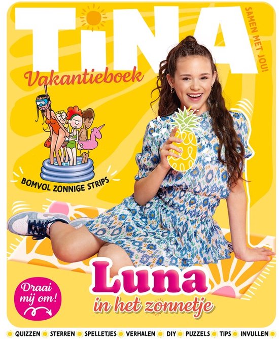 Tina Vakantieboek 2024 - Vakantieboek - Doeboek - Zomerboek - Knippen ...