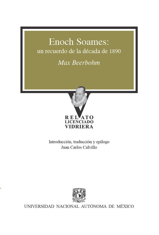Enoch Soames: un recuerdo de la década de 1890 (ebook), Max Beerbohm ...