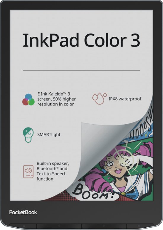 PocketBook eReader - InkPad Color 3 - Stormy Sea | bol