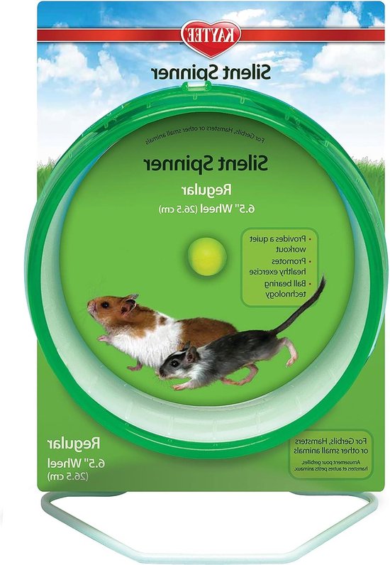 Superpet Silent Spinner fluisterstille loopwiel groot 65 inch - Interpet 861414 | bol