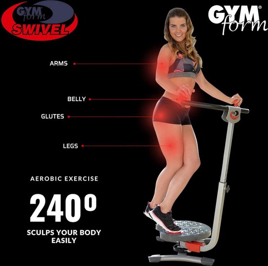Gymform Draaiplateau - 240 graden draaibaar - training voor het hele lichaam -... | bol