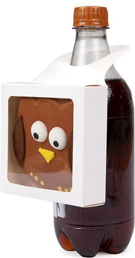 Kraft Doosje Wit Met Venster 92x29x92mm - 25 st. | bol
