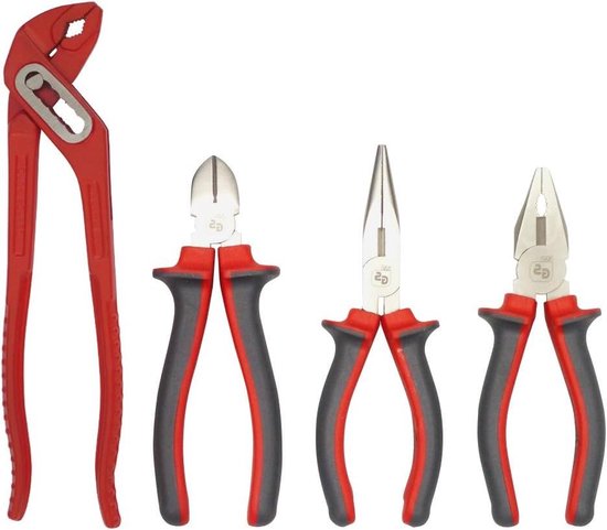 Tang set 4-delig - DIY gereedschap. | bol