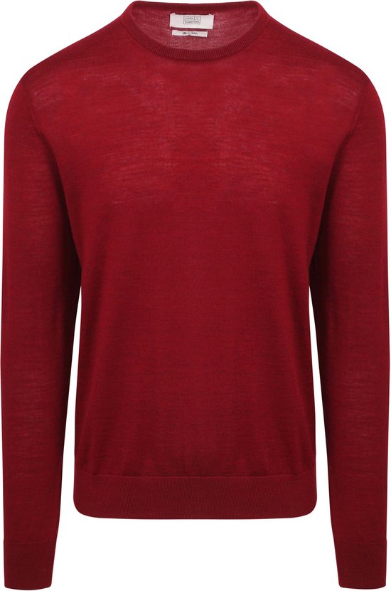King Essentials The John Pullover Merino Rouge - Taille L - Homme ...