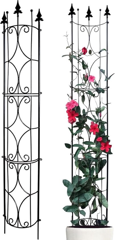 Tuin Trellis 728 ''H x 10'' W - Ronde Planten Trellis - Potplanten ...