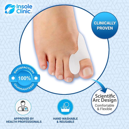 Hallux Valgus Corrector Pads - 8 stuks | bol