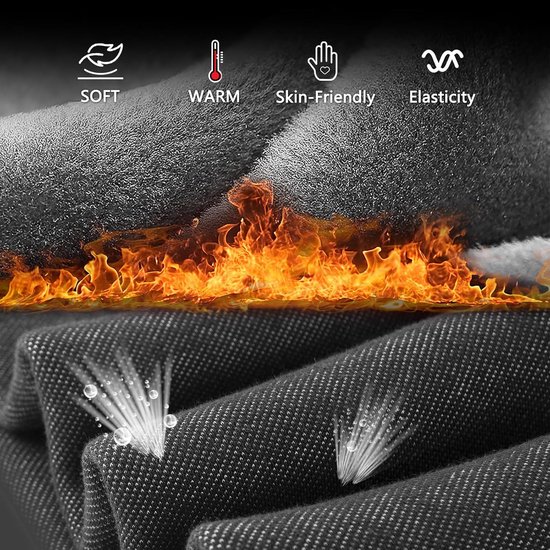 Dikke gevoerde thermolegging voor meisjes - Warme winterbroek voor ...