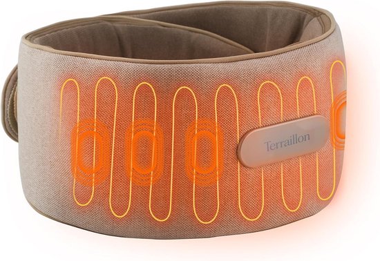 Verwarmend Taille Massageapparaat met Vibratie en Compressie voor Rug ...