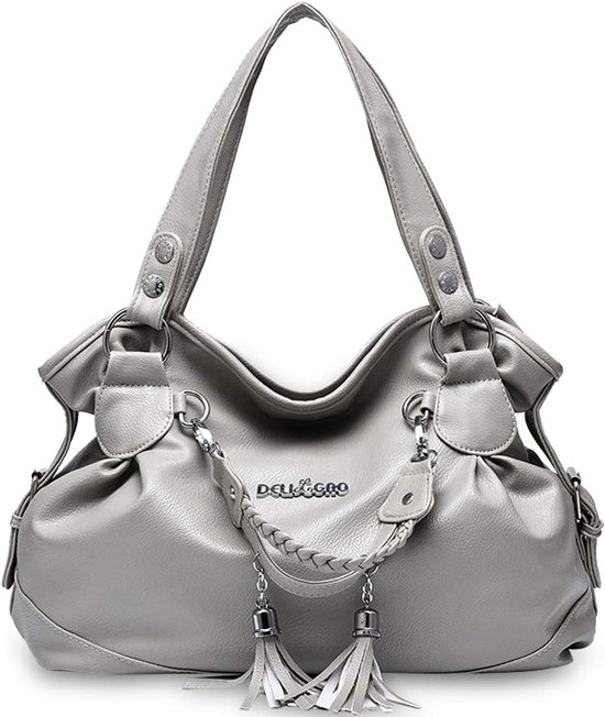 Grote Dames Handtas Schoudertas Hobotas PU Leer - Stijlvolle & Trendy ...