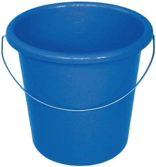 Universele Emmer Blauw - 5 Liter Inhoud voor Huishoudelijk Gebruik | bol