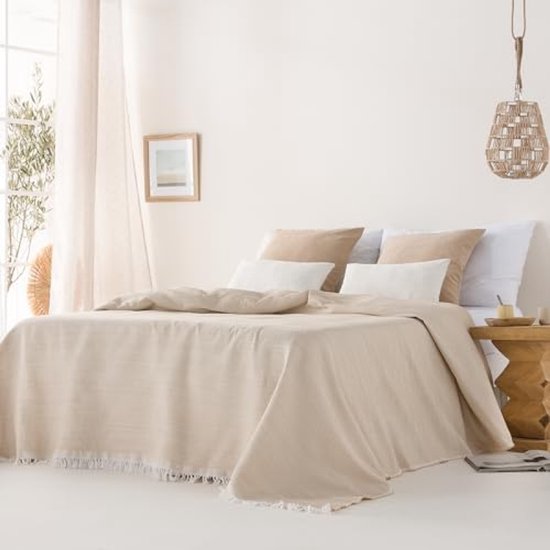 Couvre-lit multifonctionnel alvéolé ST TRADING - Katoen doux et ...